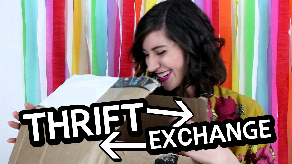 A Thrift Exchange with Katie of Thrift Your Heart Out - The Outfit Repeater